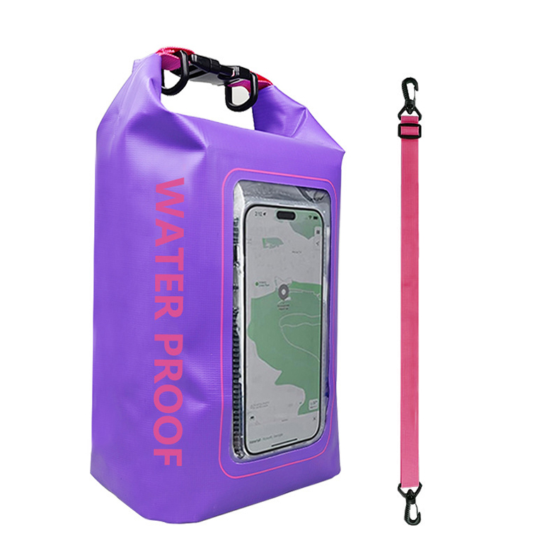 Waterproof PVC Dry Bag 5L 2L Swimming Diving Rafting Floating Shoulder ...