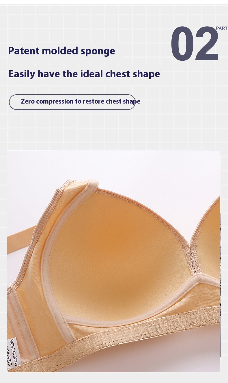 HuoYuan[Ready Stock]Wireless Bra B C D Cup Big Size 36-50 Push Up Bra ...