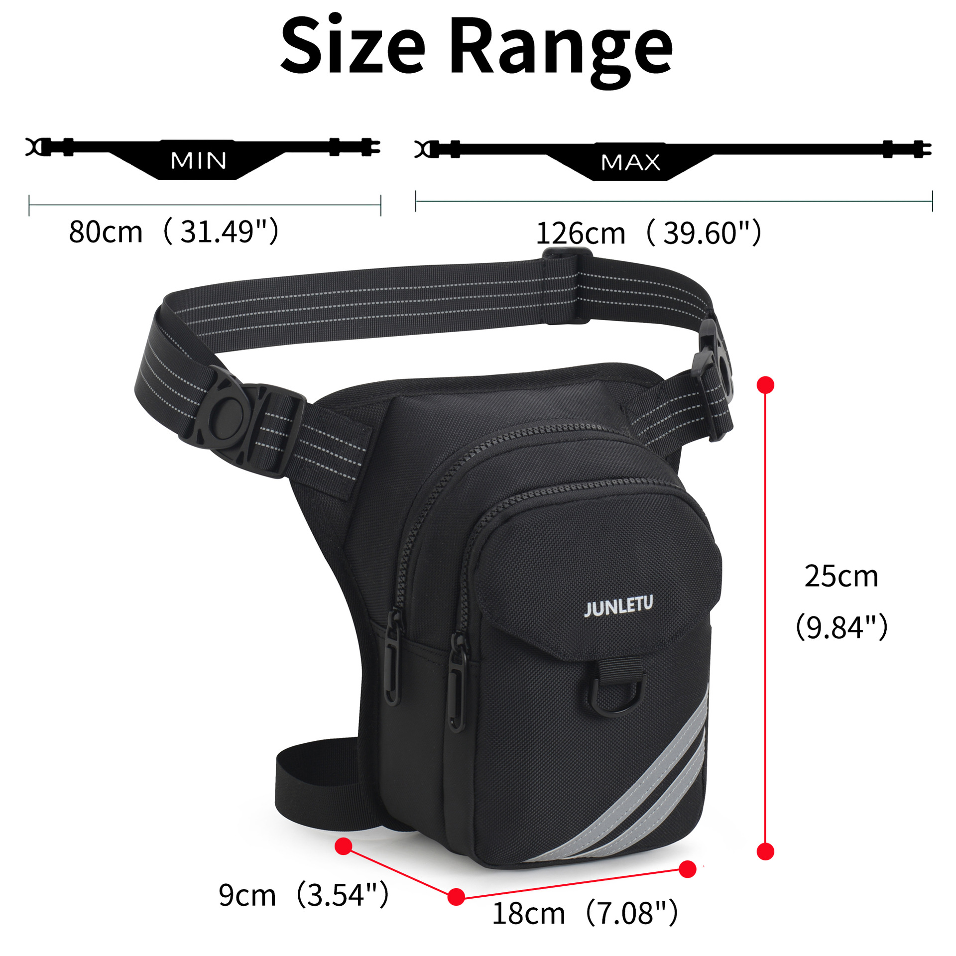 Drop Leg Bag for Men Women Motorcycle Leg Bags Tactical Fanny Pack ...