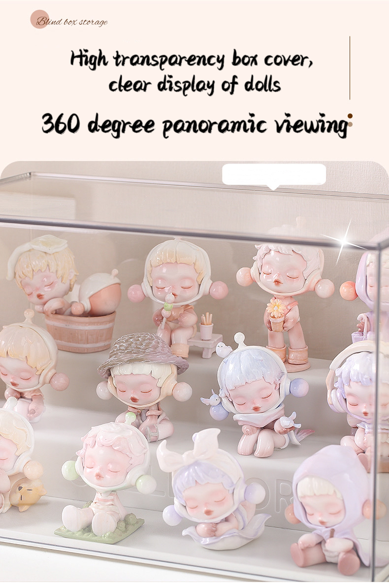 3 Layered Display Cabinet Transparent Box Detachable Partition Lego ...