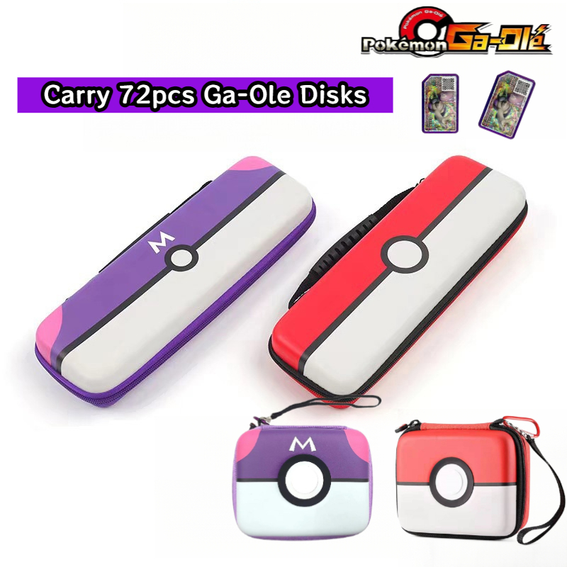 [READY STOCK] Pokemon Gaole box Carry 72pcs Gaole disks Gaole Album ...