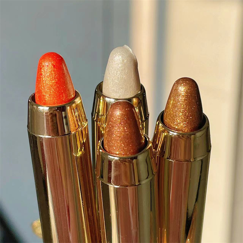 Highlight Eye Shadow Pen, Lazy Eye Silkworm Pen Double Head Makeup ...