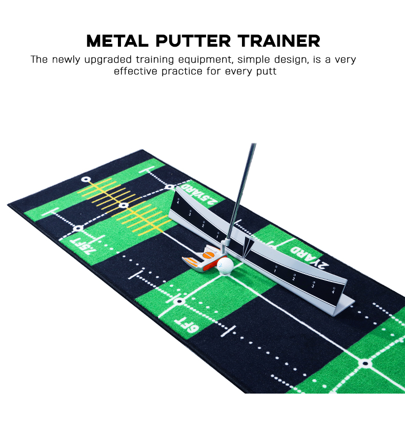 Golf Putting Trainer Putting Track Balance Exerciser Putting Board ...