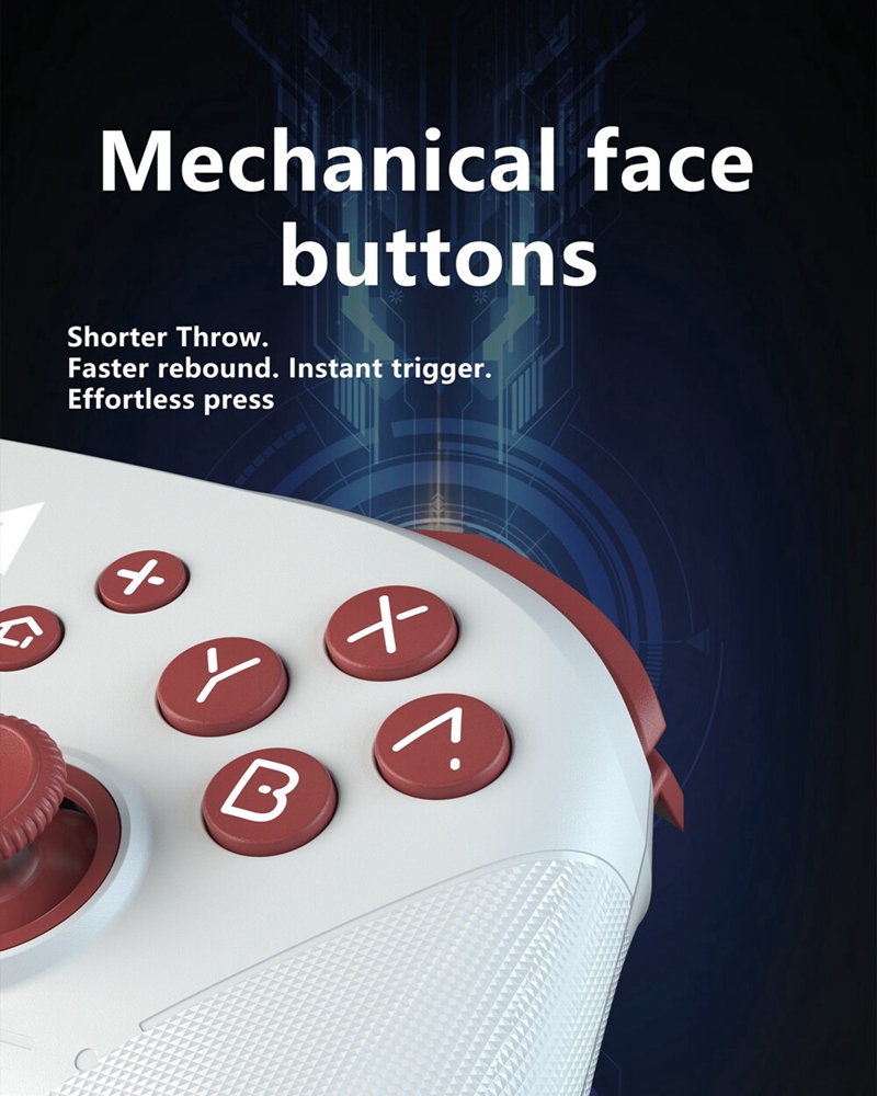 MOBAPAD CHITU HD Mechanical Controller Hall Effect Joysticks Wireless ...