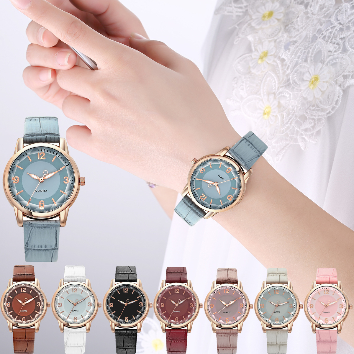 *Ready stock* Trendy Women's Watch Fashionable Unisex Watch Quartz ...