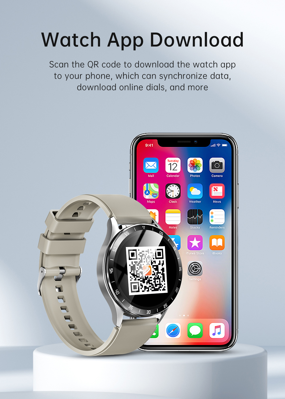 New X10 NFC Headset Smart Watch TWS Two In One Wireless Bluetooth Dual ...