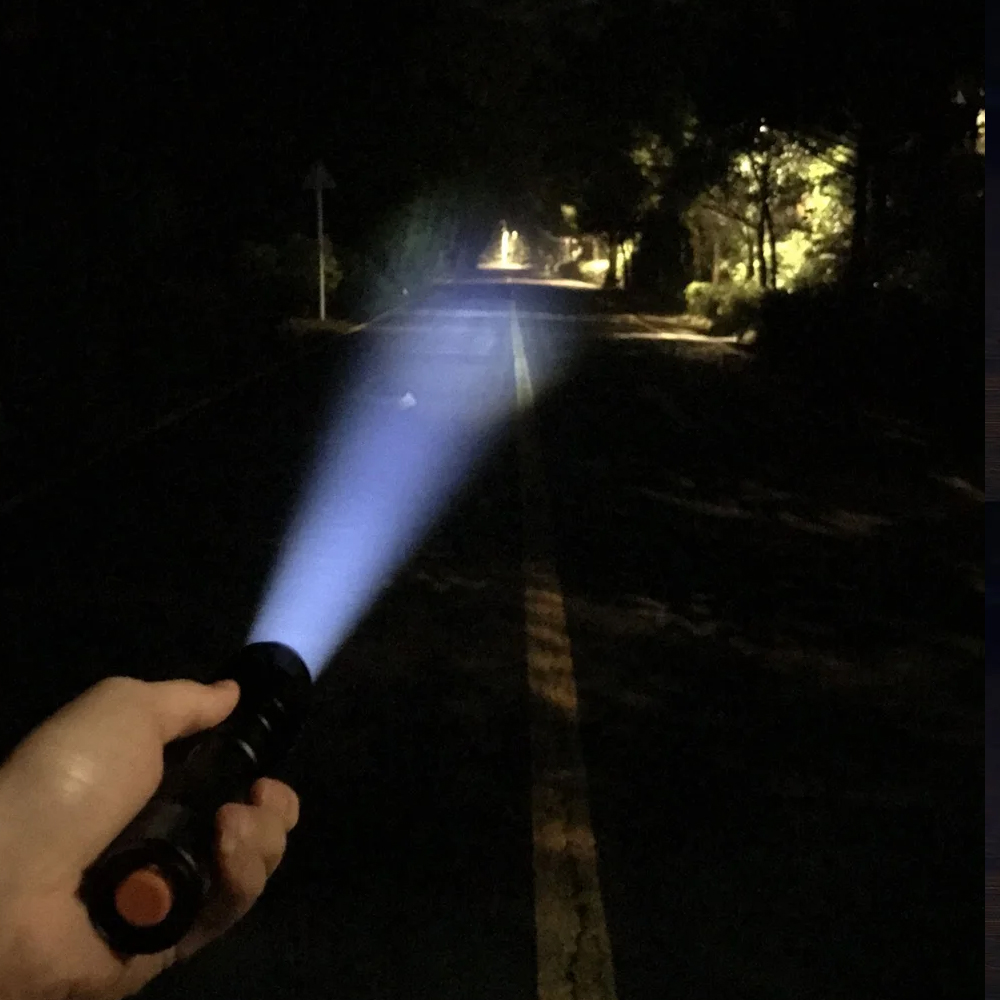 Alonefire G700-C Zoom 2in1 UV 365 395nm+White Light Lighting Flashlight ...