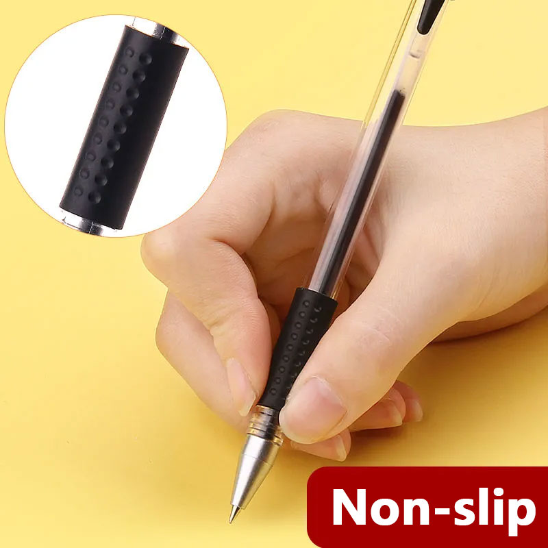 30pcs Neutral Pen 0.5 Office Signature Pen Black Carbon Student Water ...