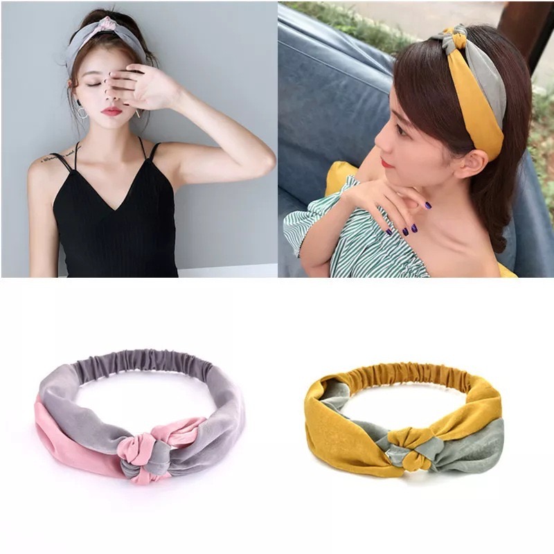Women's Headbands for Women Girls Wide Knotted Soft Yoga Headband Head ...