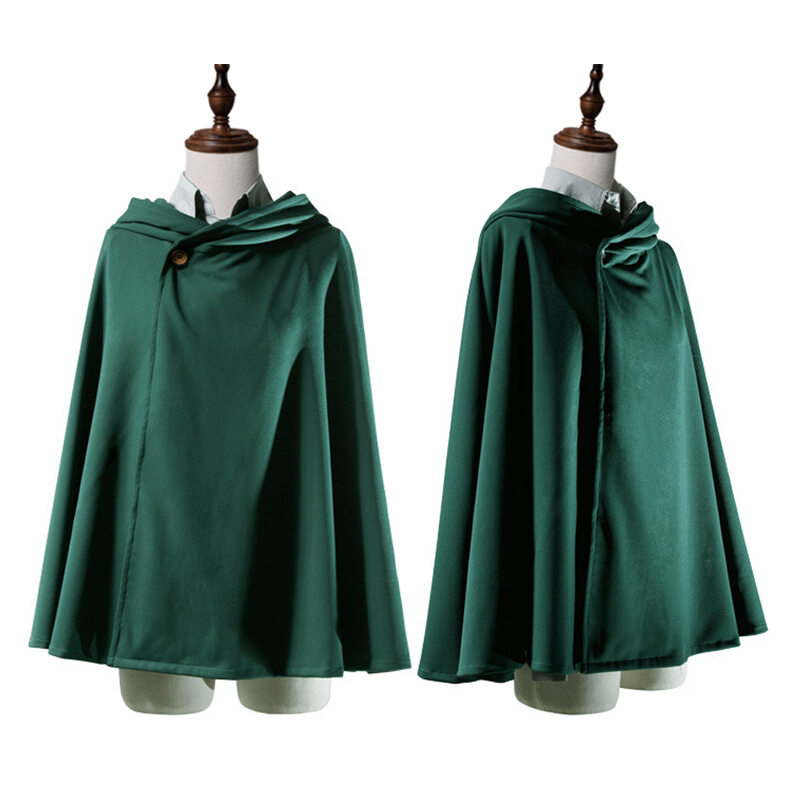 Attack On Titan Cosplay Shingeki No Kyojin Cloak Eren Levi Mikasa Scout ...