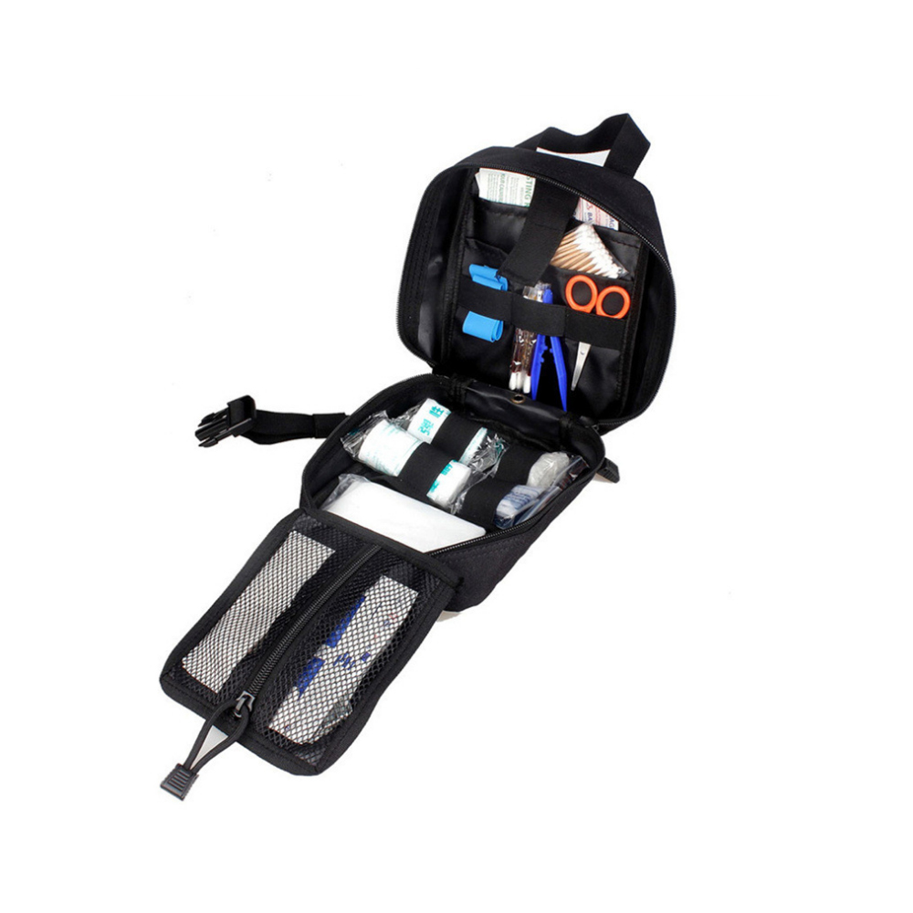 Tactical First Aid Kit EDC Portable Emergency Outdoor Medical Accessory ...