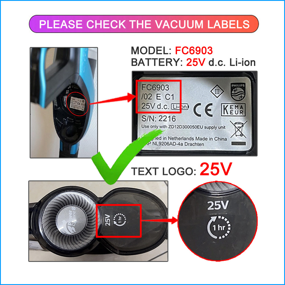 30V 500mA AC/DC Adapter Charger for PHILIPS FC6903 FC6823 XC8043 XC8147 ...