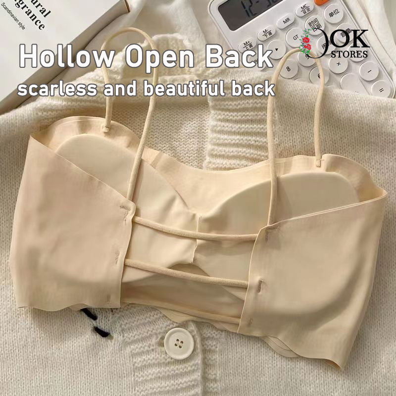 2024 Japan Seamless One-Piece Bra Tube Comfortable Cotton Underwear ...