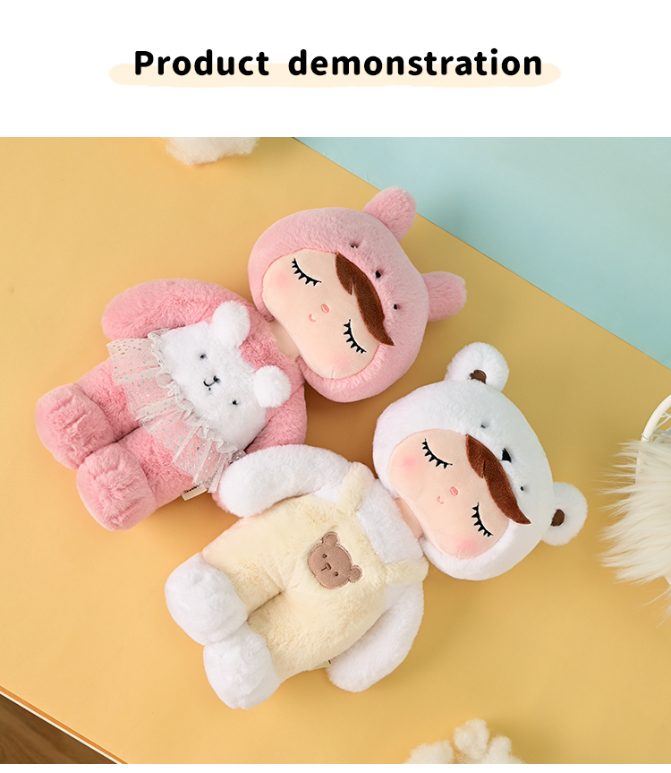 metoo new 2024 original 12 inch cute and cuddly Angela doll, pink ...