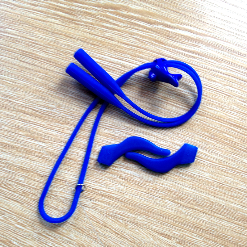 1 Set Lovely Protect Elastic Kid Child Sports Silicone Strap Glasses ...