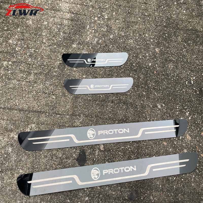 ZLWR Proton S70 X50 X70 X90Stainless steel door sill strips, car door ...