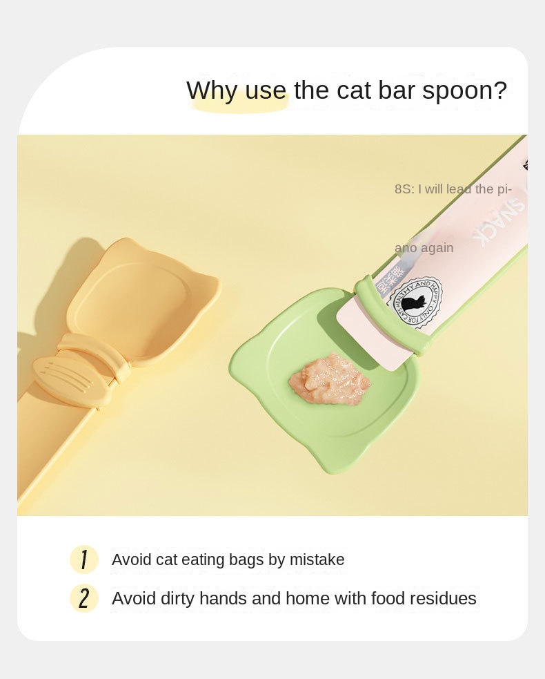 餵食器 狗 Cat Treats Spoon Feeder Snack Lickable Squeezing Spoon Cat Liquid ...