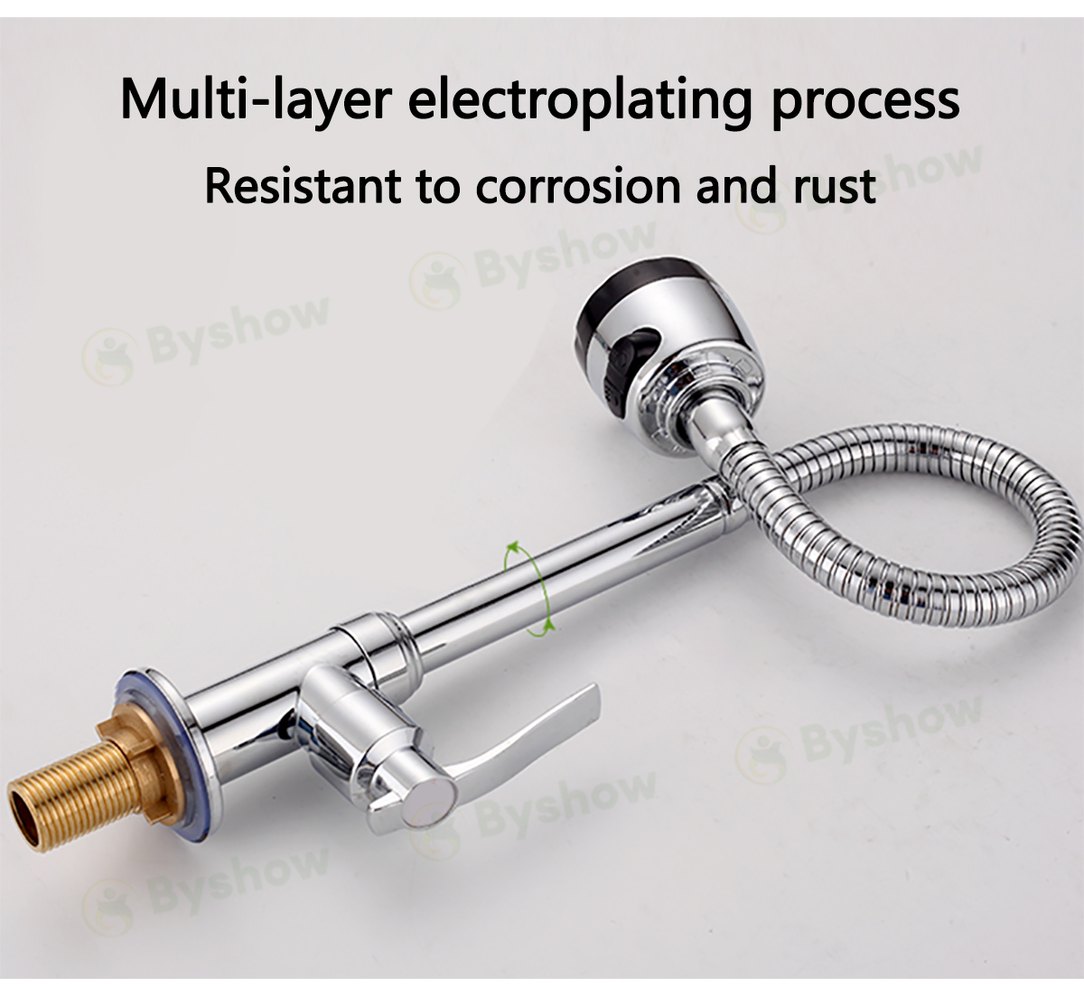 【Byshow】Malaysia In Stock Alloy stainless steel Sink Faucet Single Cold ...