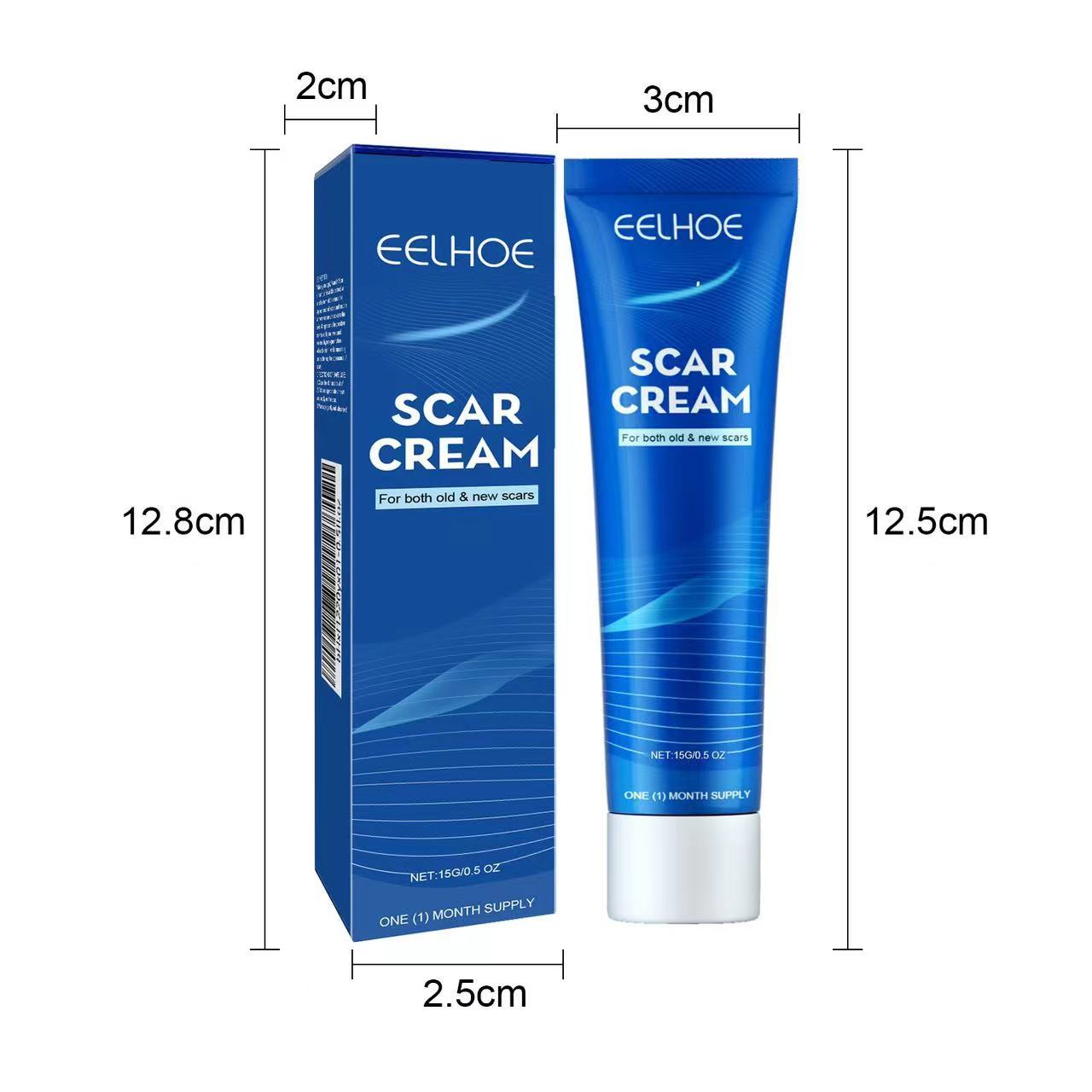【Buy 2 get 1 free】EELHOE Scar Removal Cream Repair Old Scars Krim ...