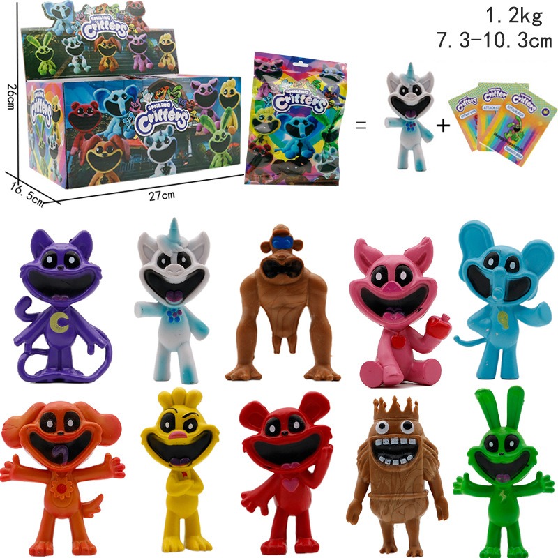 Catnap Poppy Playtime 3 smiling critters Action Figure Model Dolls Toys ...