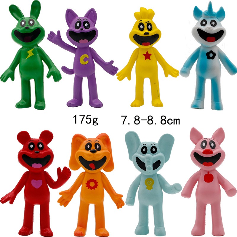 Catnap Poppy Playtime 3 smiling critters Action Figure Model Dolls Toys ...
