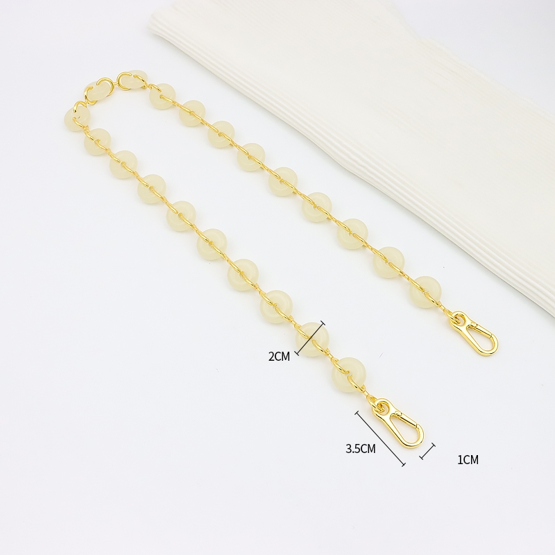 Female High-End Bag High Quality Chain Accessories Metal Strap Diagonal ...