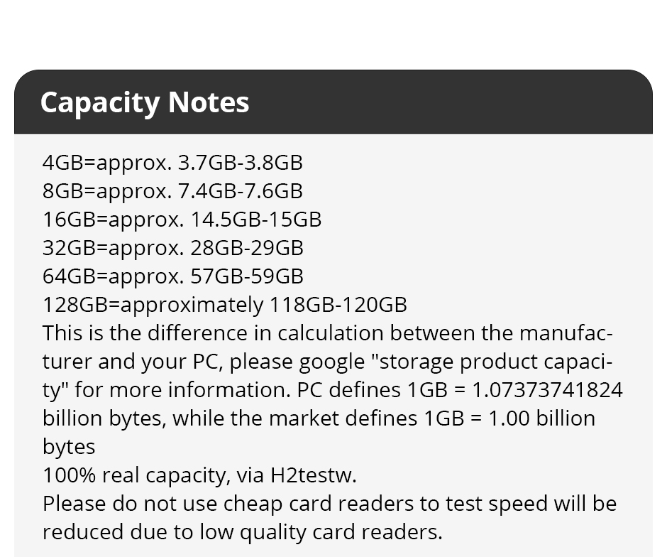USB flash drive 16GB USB 2.0 pen drive, 100% real capacity high-speed ...