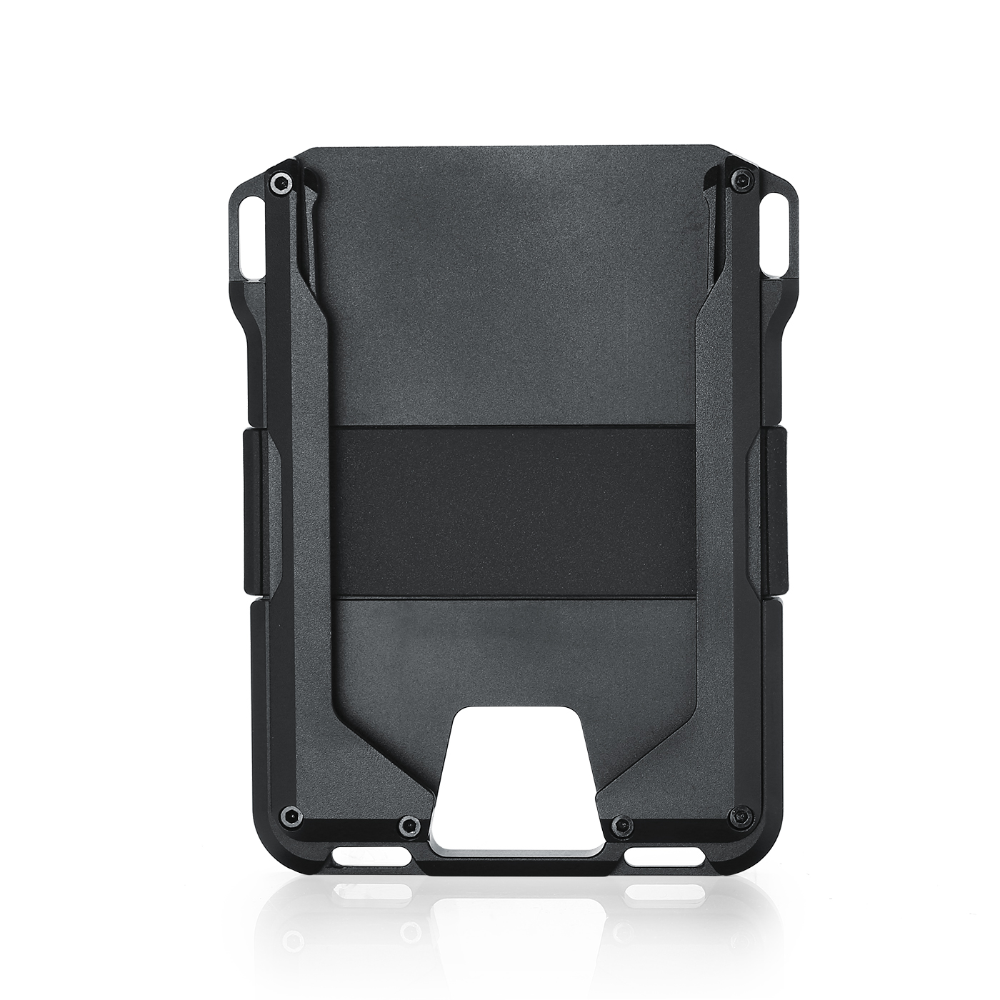 2024 US Mecha Style Mens Outdoor Metal Work ID Credit Card Holder RFID ...