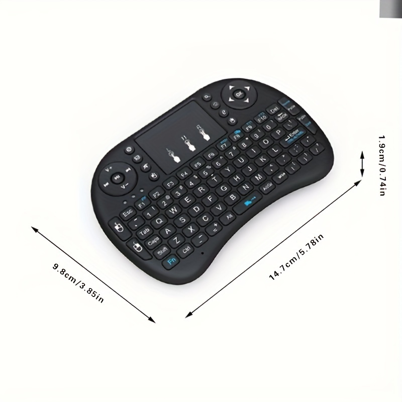 I8 2.4G Mini Wireless Keyboard,Remote Control Black And White Available ...
