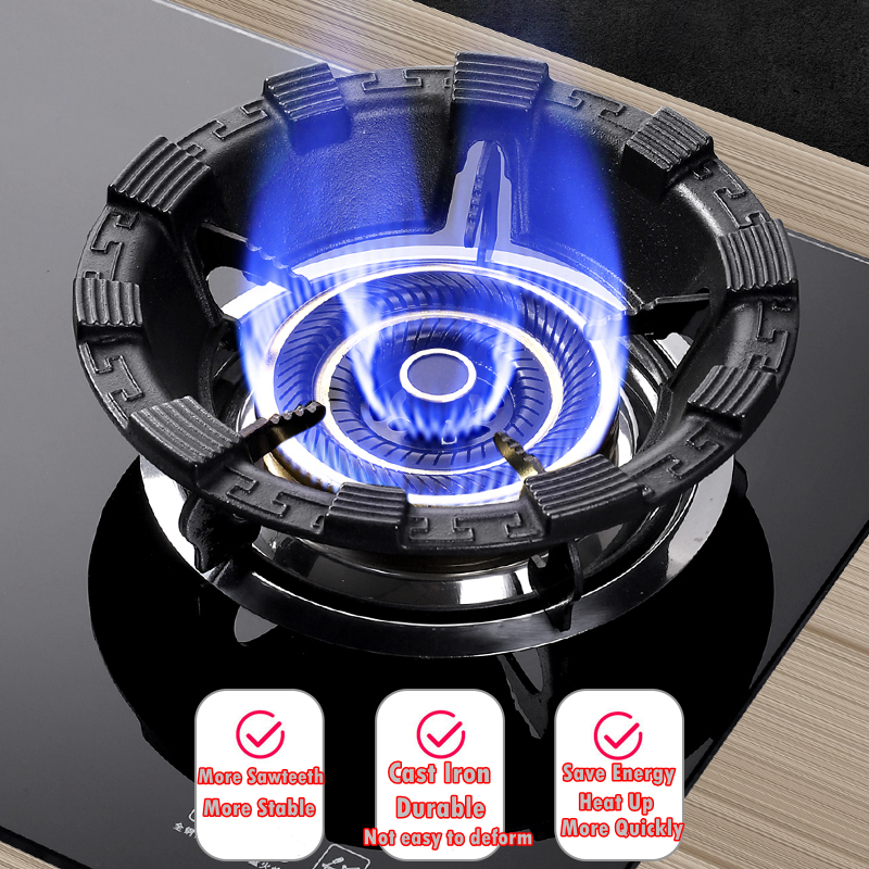 4/5 Claw Energy-Saving Iron Gas Stove Bracket Universal Gas Stove Cover ...