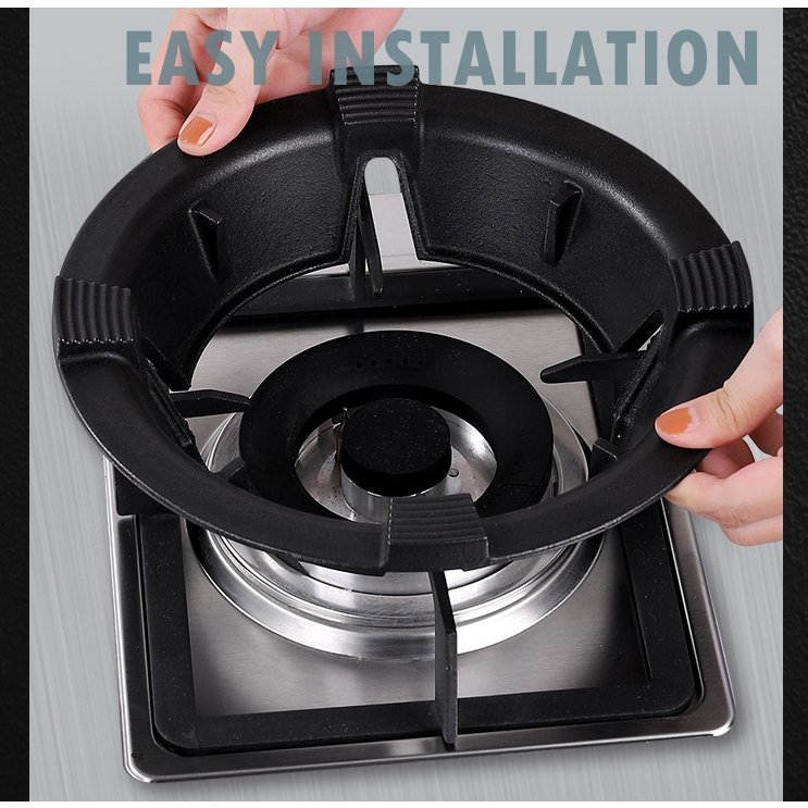 4/5 Claw Energy-Saving Iron Gas Stove Bracket Universal Gas Stove Cover ...