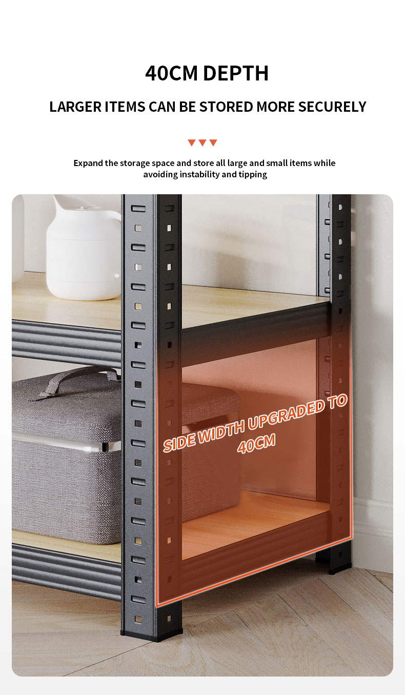 6Tiers/5Tiers/4Tiers/3Tiers Metal Boltless Rack Home kitchen Store ...