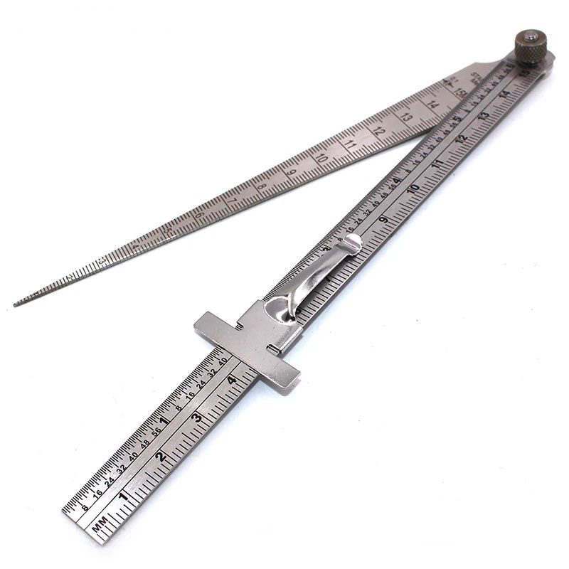 Gap ruler steel straightedge stainless steel plug ruler taper ruler ...