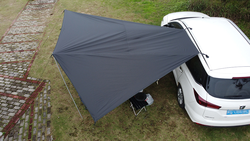 Car side Awning Black Coating Tarp 2x3 Outdoor Waterproof Camping ...