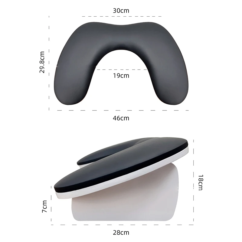 Butterfly Beveled Nail Art Hand Pillow Two Hands PU Manicure Table Arm ...