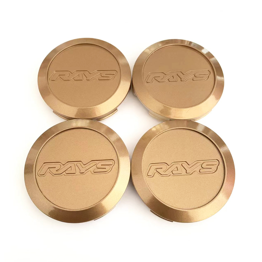 4pcs 65mm RAYS Car Wheel Center Caps Red Logo Fit for Rays Volk Racing ...