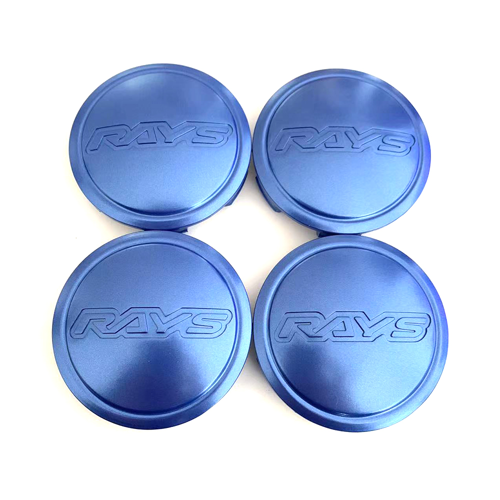 4pcs 64mm RAYS Car Wheel Center Caps Red Logo Fit for Rays Volk Racing ...