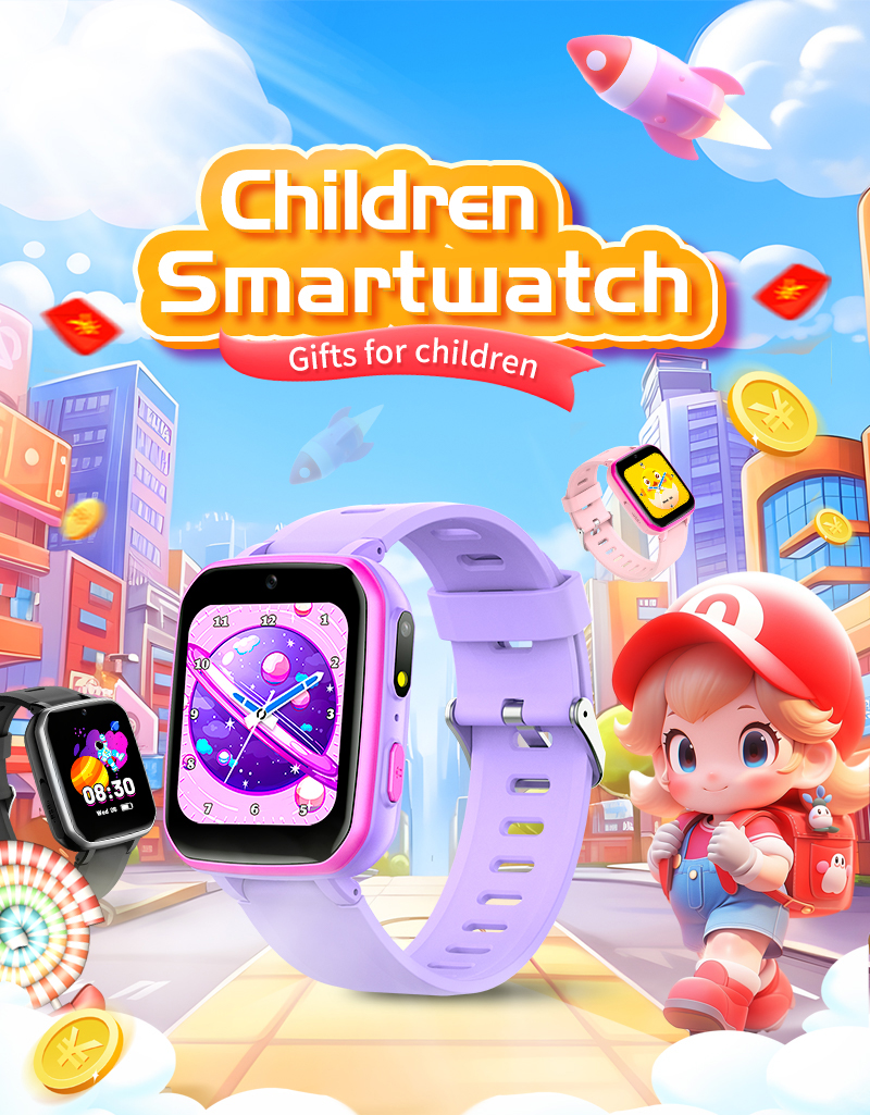 SPRISE H9 Children's Smart Watch Multi-dial Kids Watch 1.5-inch Large ...
