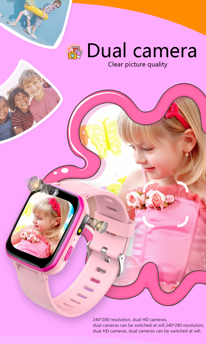 SPRISE H9 Children's Smart Watch Multi-dial Kids Watch 1.5-inch Large ...