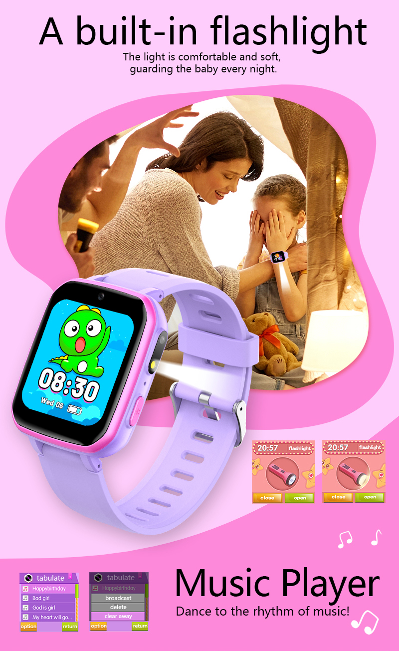 SPRISE H9 Children's Smart Watch Multi-dial Kids Watch 1.5-inch Large ...