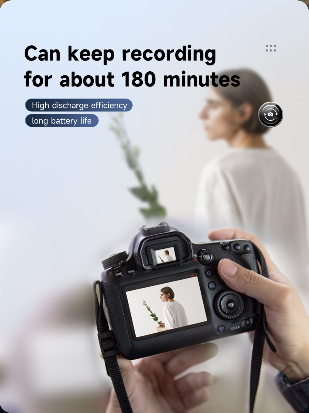 Cityork 2650mAh BP-511A BP511A BP-511 BP511 Battery + LCD USB Dual Charger for Canon EOS 5D 20D ...