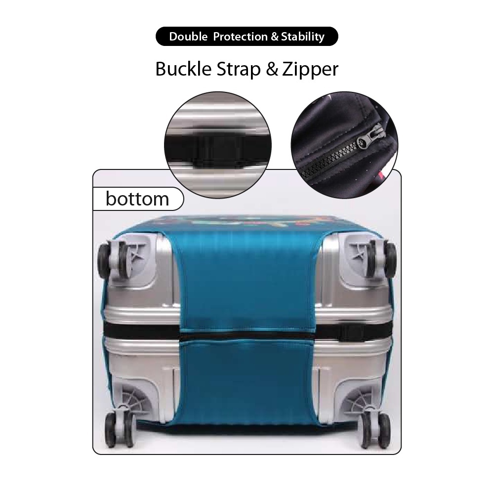 Anti Scratch Dust Proof Thick Luggage Cover Travel Suitcase Protector ...