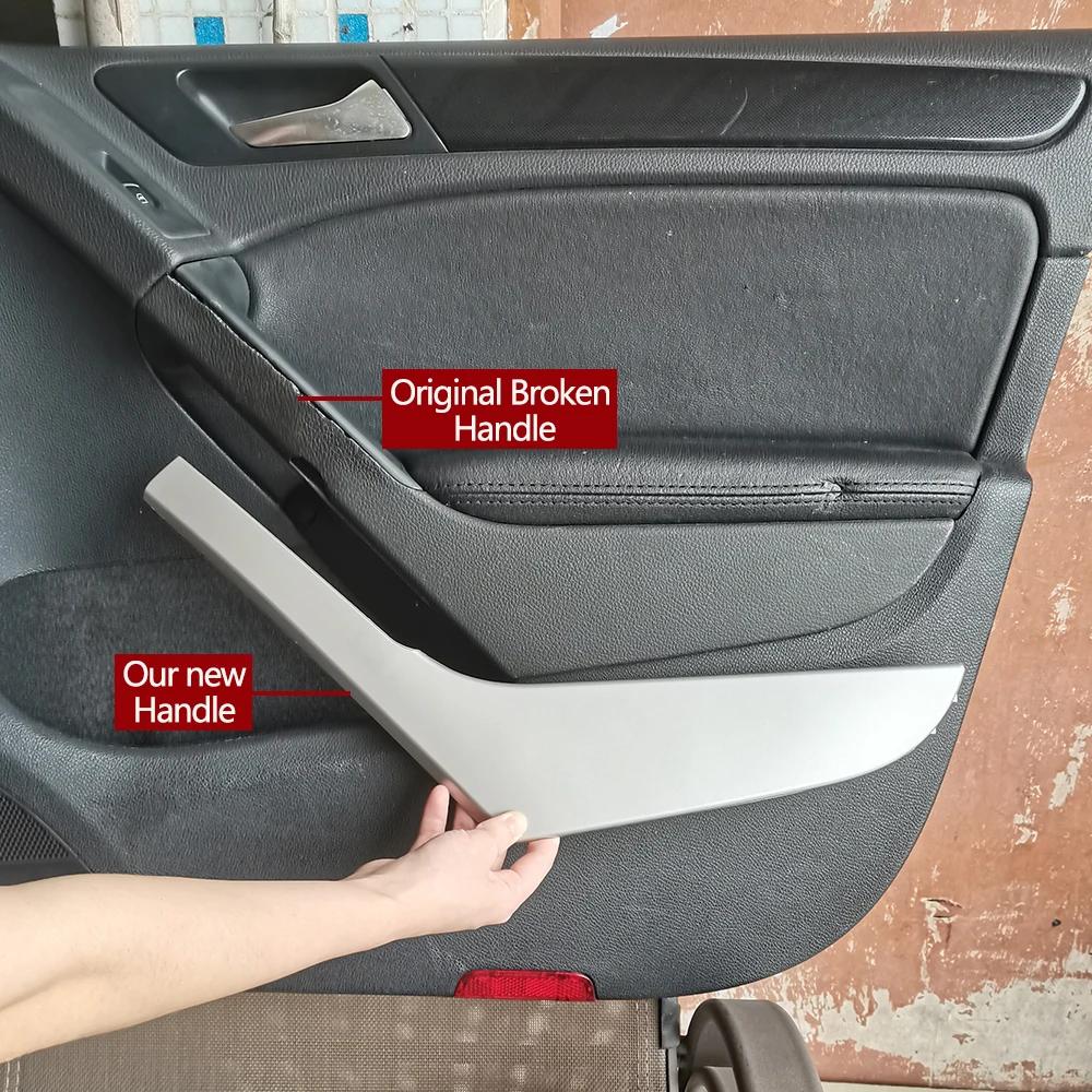 Car Interior Door Left Right Pull Handle Cover Trim For Volkswagen VW ...