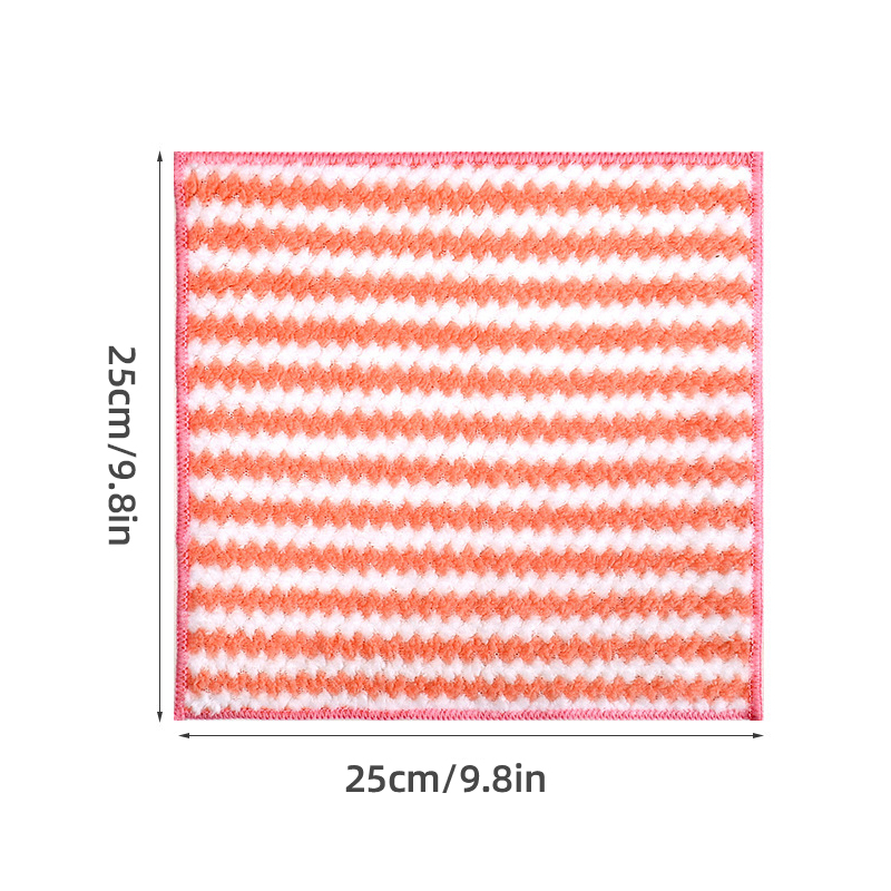 10 pcs Kitchen workbench cleaning rag, soft and absorbent dish cloths ...