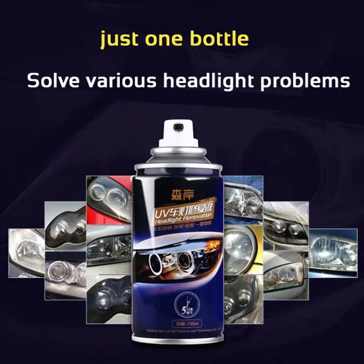 【Malaysia Spot Sale】200ML Headlamp Coating Car Spray / Headlamp ...
