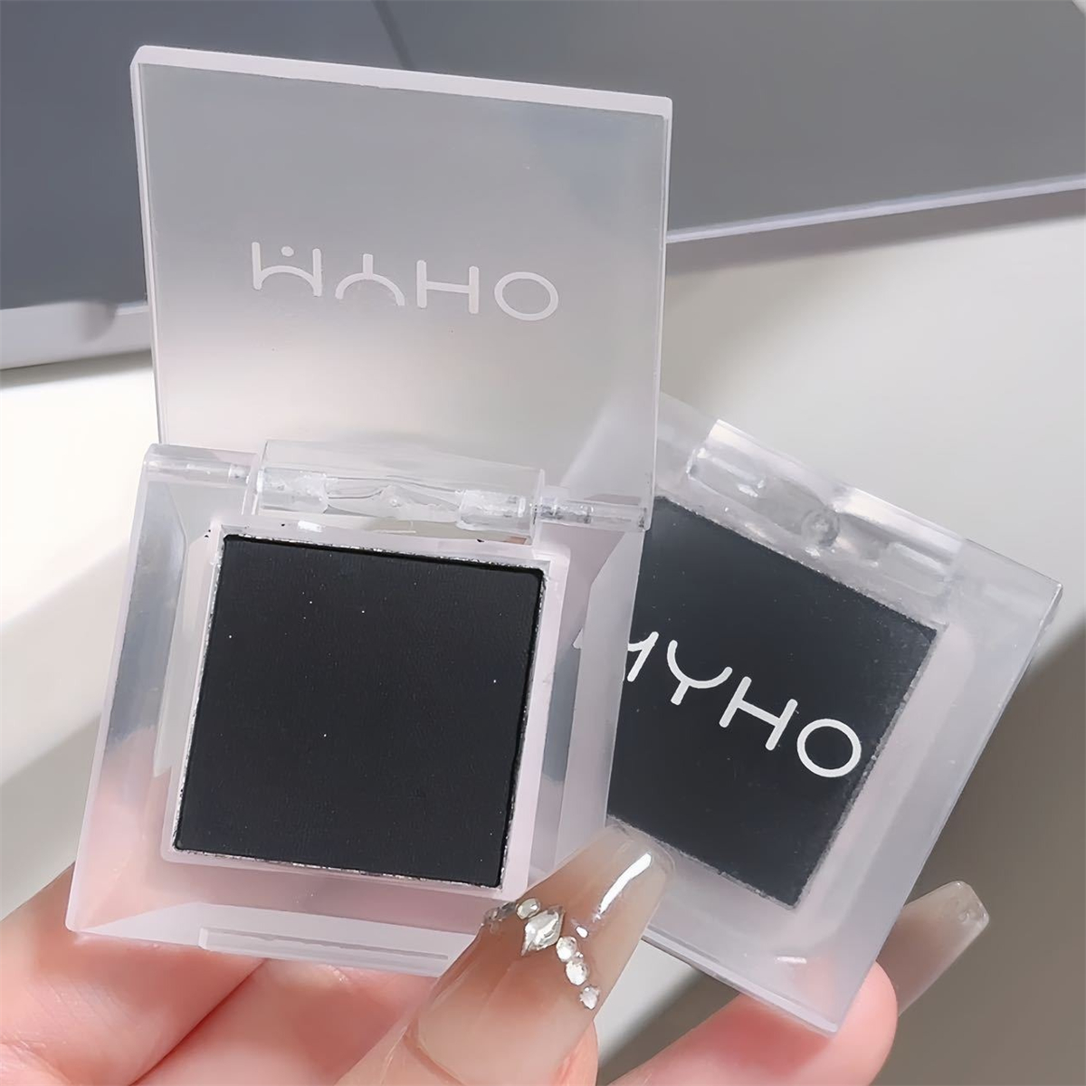 MYHO Matte Pure White Eyeshadow – Smoky Eye Highlight & Brightening ...