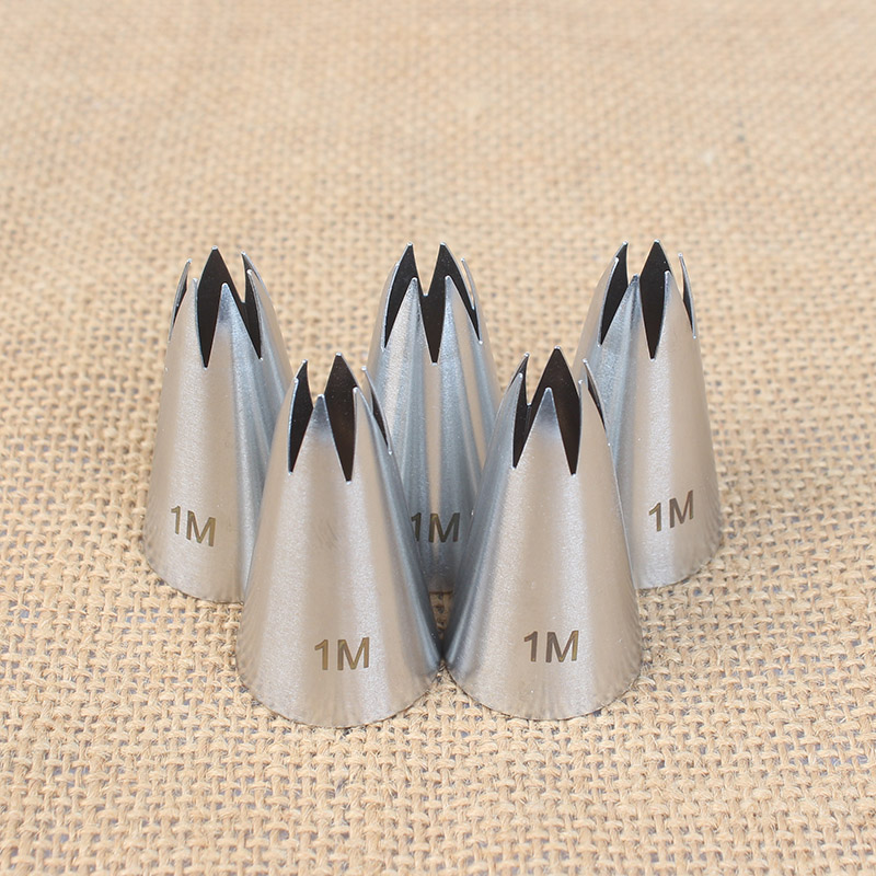 New commonly used medium-sized decorating nozzle set, 5 sets ...