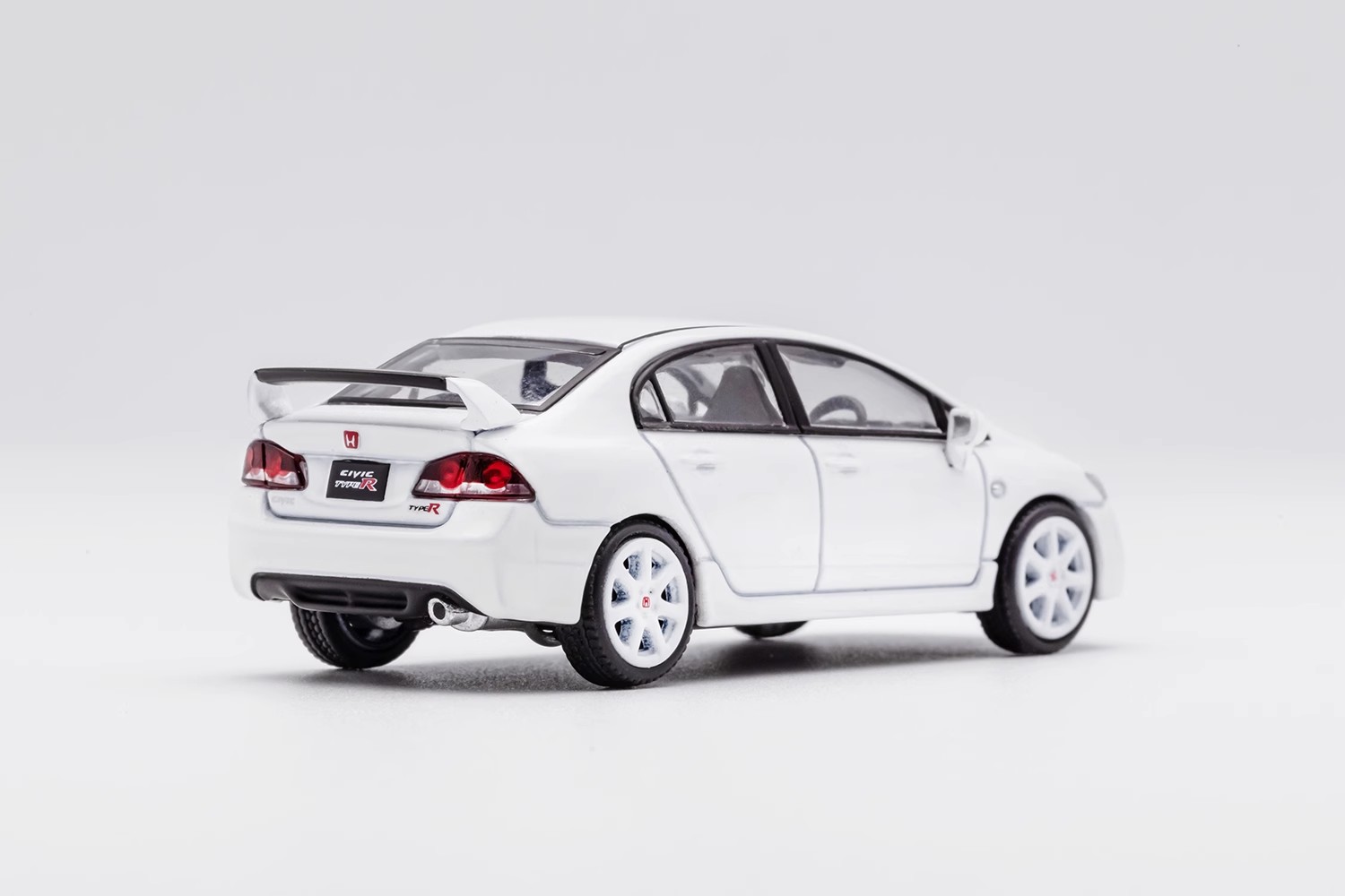 DCT 1/64 Honda Civic Type-R FD2 Diecast car Car Model Simulation Alloy ...