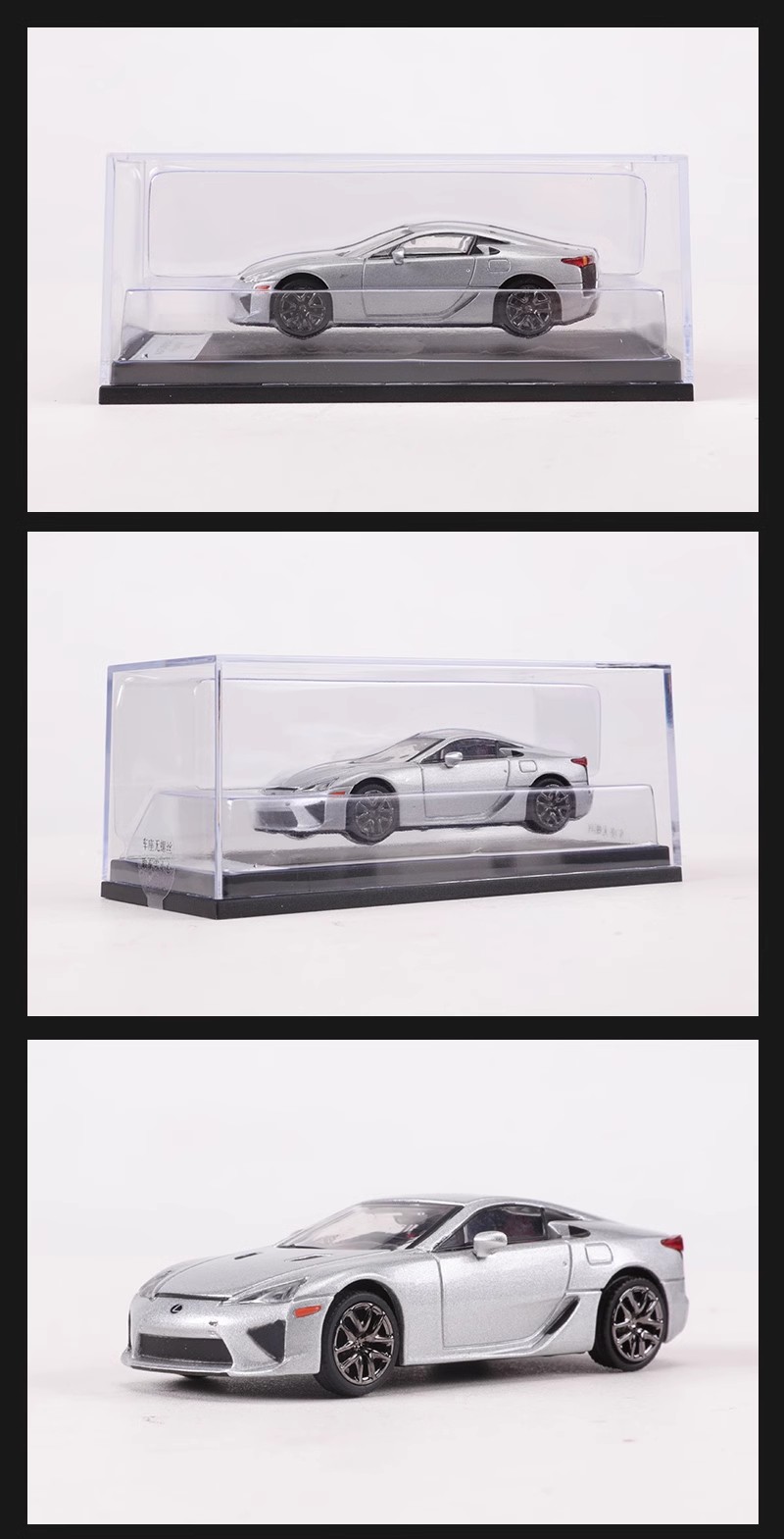 DCT 1/64 Lexus LFA Diecast car Car Model Simulation Alloy Diecast Car Children and Boys ...