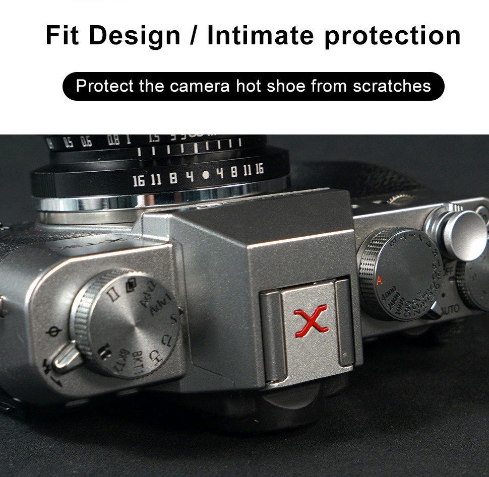 Metal Hot Shoe Cover for Fuji X Camera Metal Hot Shoe Protector Hot ...